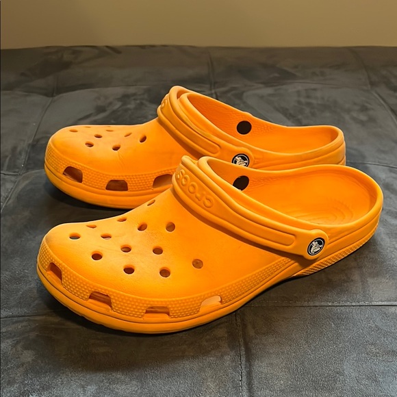CROCS | Shoes | Crocs Adult Classic Clog Orange | Poshmark
